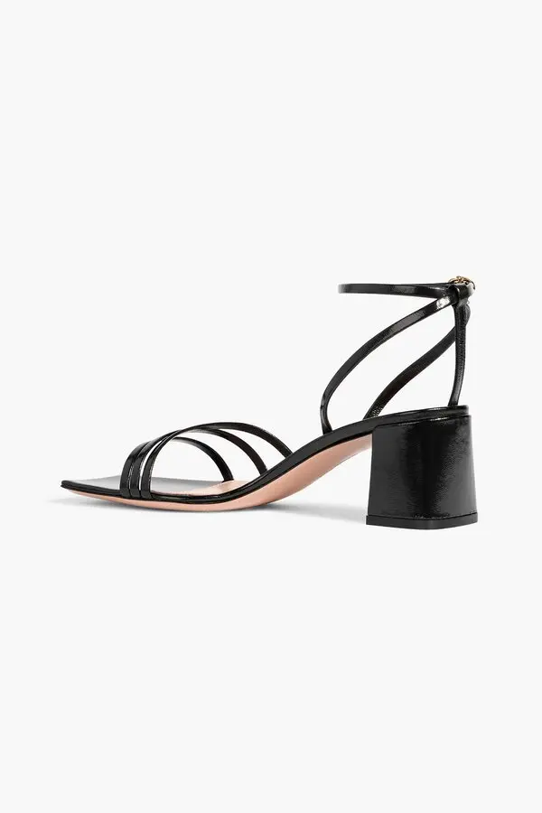 GIANVITO ROSSI Brielle Patent-leather Sandals