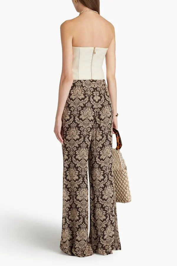 Zimmermann Floral-print Wide-leg Pants