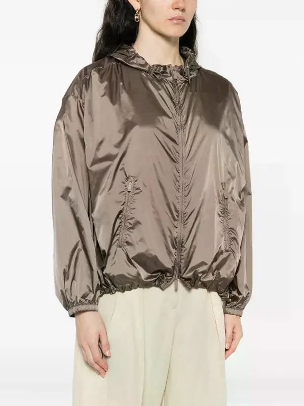 Emporio Armani Hooded Drawstring Jacket
