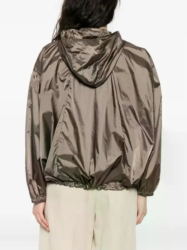 Emporio Armani Hooded Drawstring Jacket