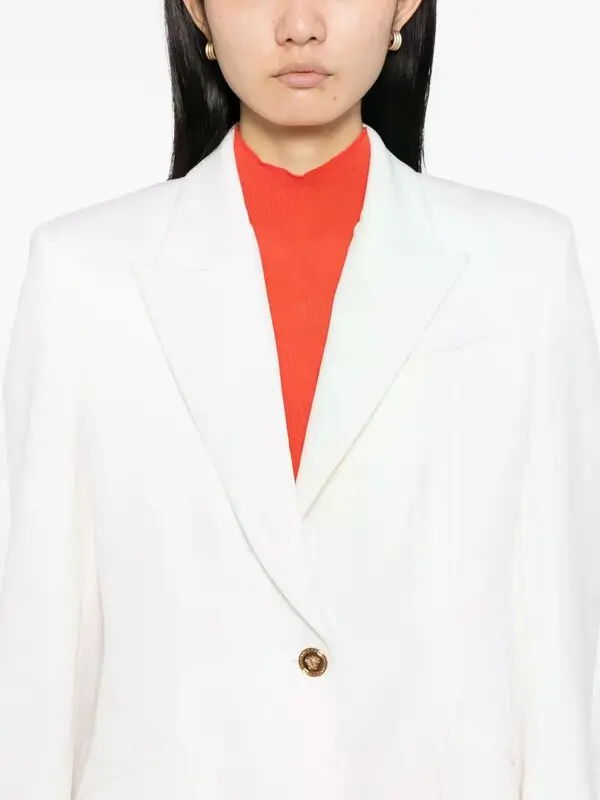 Versace Wool Single-breasted Blazer