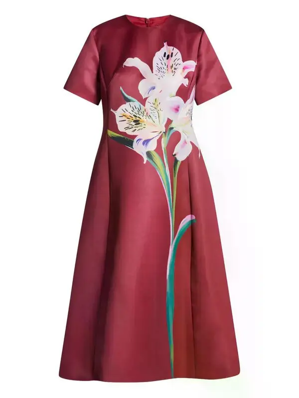 leo lin caroline dress Caroline Short Sleeve Midi Dress