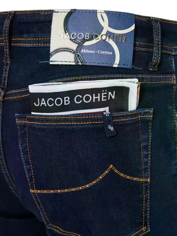 Jacob Cohen Logo-patch Jeans