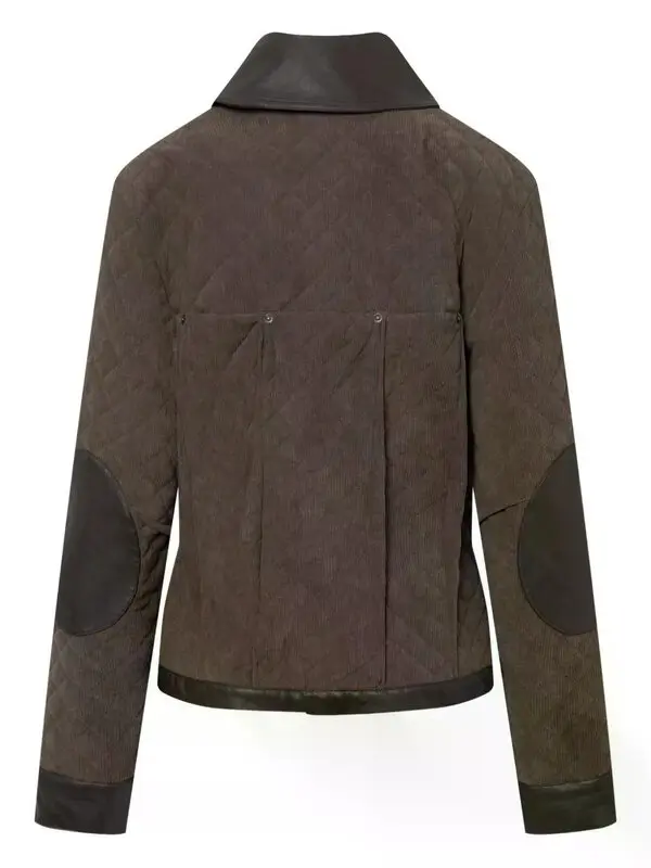 ELENA VELEZ Quilted Corduroy Jacket