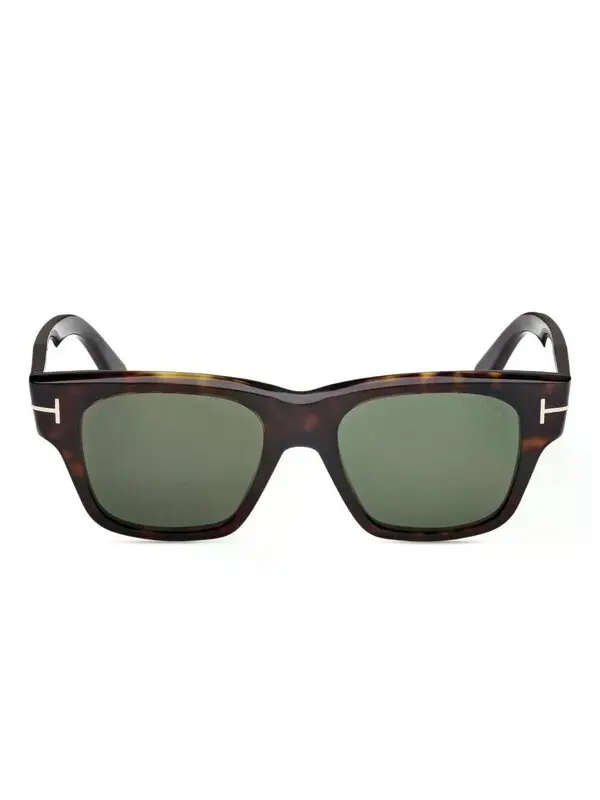 TOM FORD Tortoiseshell Square-frame Sunglasses - Brown