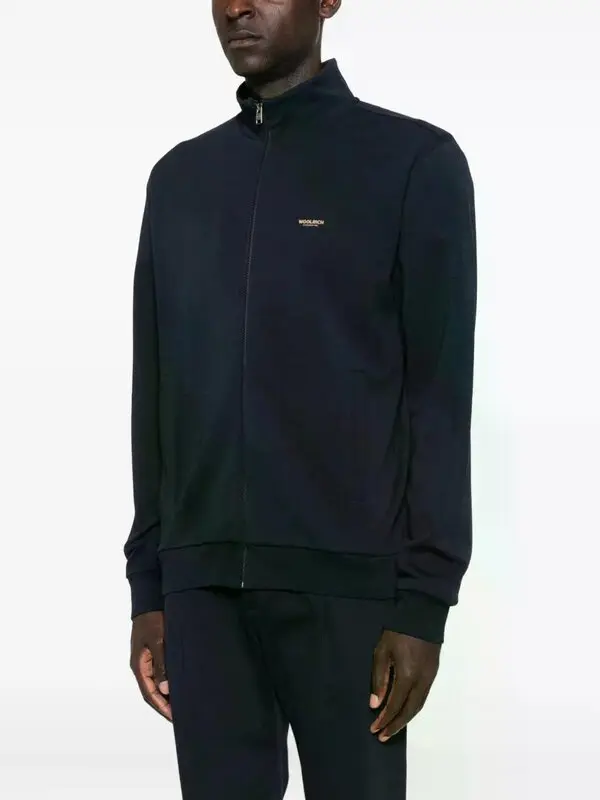 Woolrich Zip-up Turtleneck Sweatshirt