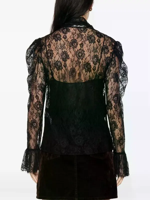 Chloé Floral-lace Blouse