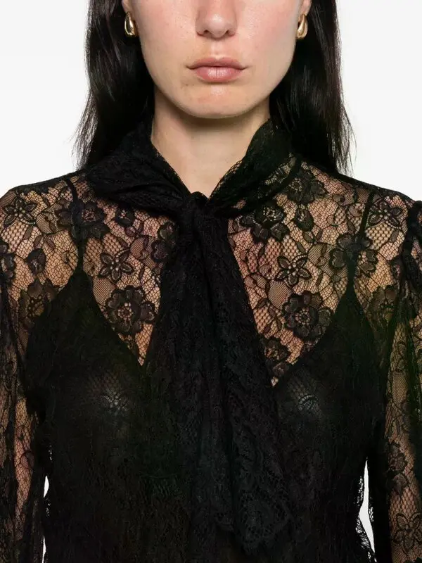 Chloé Floral-lace Blouse