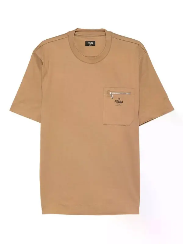 Fendi Zip-pocket T-shirt