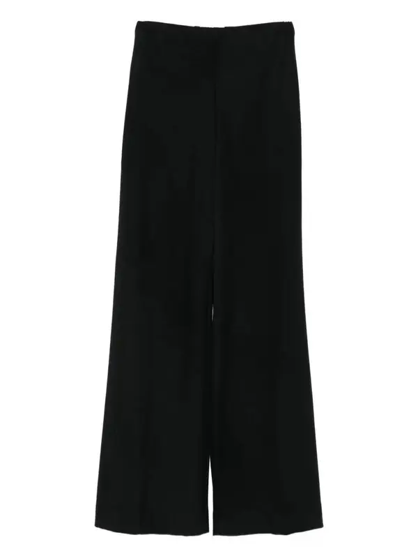 Harris Wharf London Wool Trousers - Black