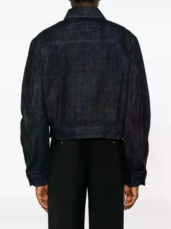 Jacquemus La Veste De-nîmes Canevas Jacket - Blue