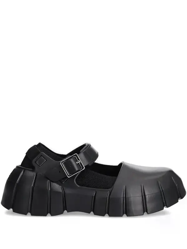 Desigual Buckle Strap Ballet Flats