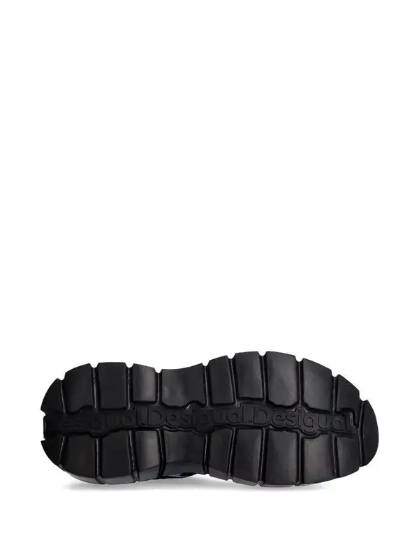 Desigual Buckle Strap Ballet Flats