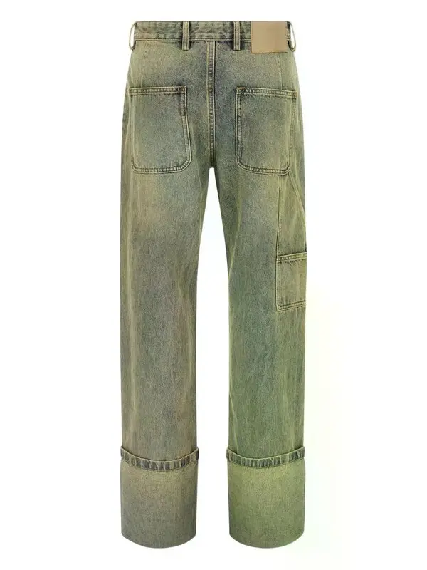 ENTIRE STUDIOS Cuff Jeans - Yellow