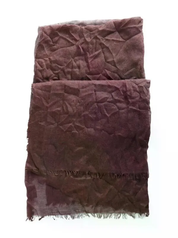 CORTANA Fringed Scarf - Brown