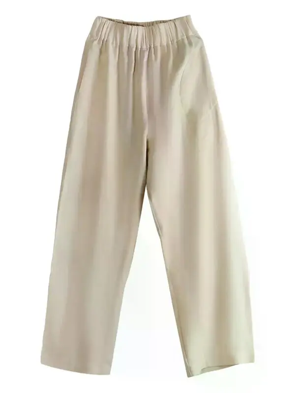 CORTANA Elasticated-waistband Pallazo Pants