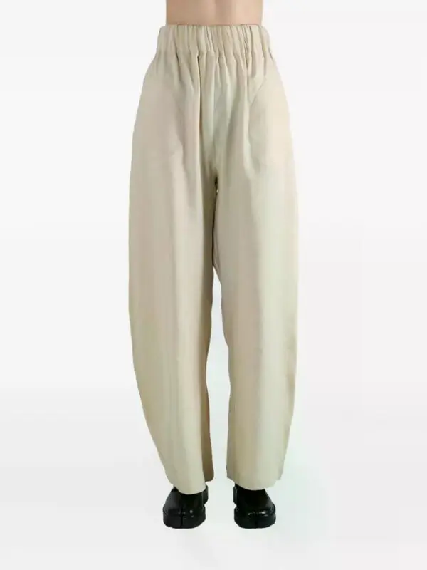 CORTANA Elasticated-waistband Pallazo Pants