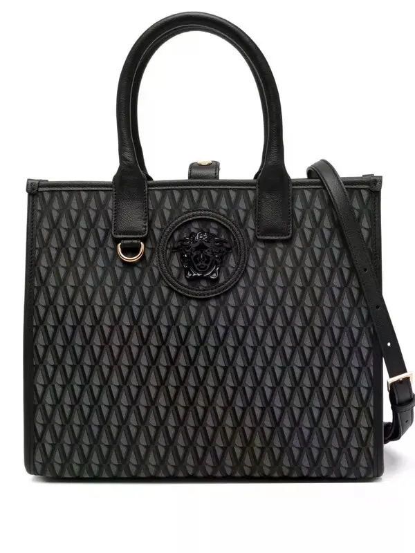 Versace Small Allover La Medusa Tote Bag