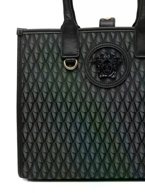 Versace Small Allover La Medusa Tote Bag