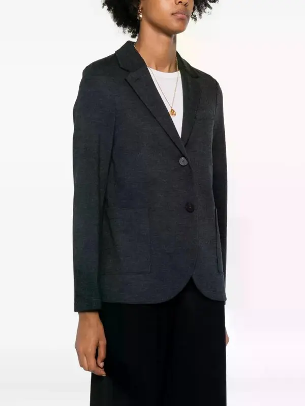 Harris Wharf London Single-breasted Blazer - Grey