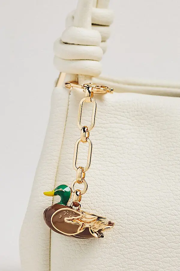 Anthropologie Boot Bag Charm - Duck