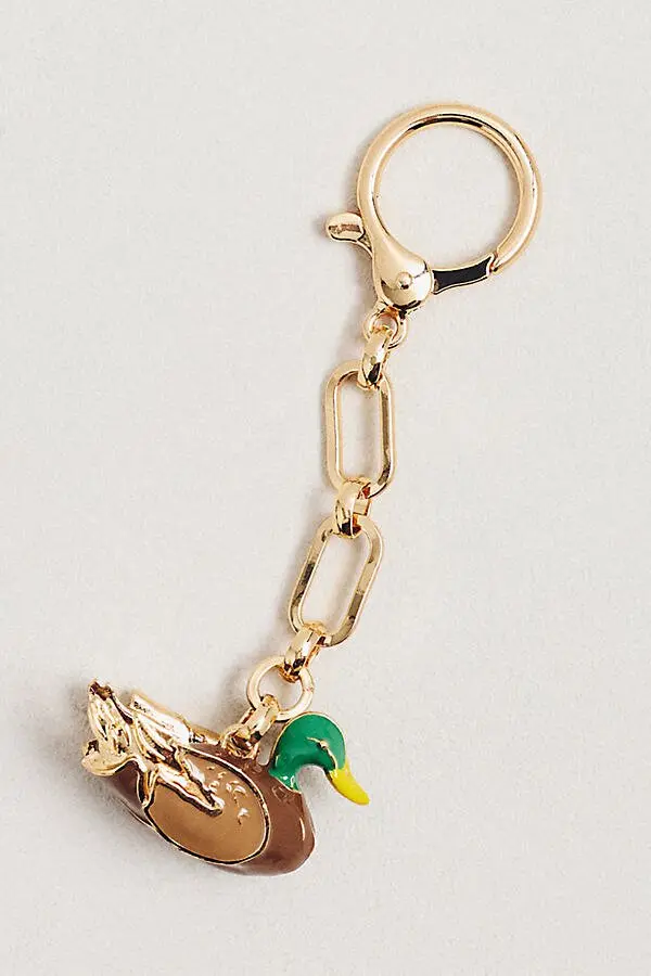 Anthropologie Boot Bag Charm - Duck