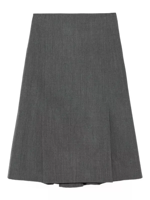 JUUN.J Wool Pleated Skirt