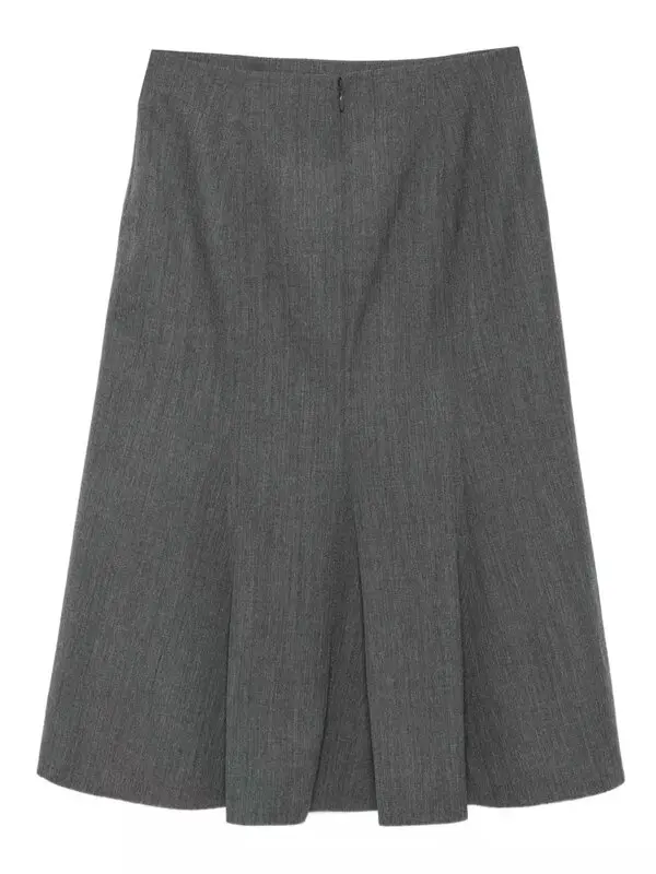 JUUN.J Wool Pleated Skirt