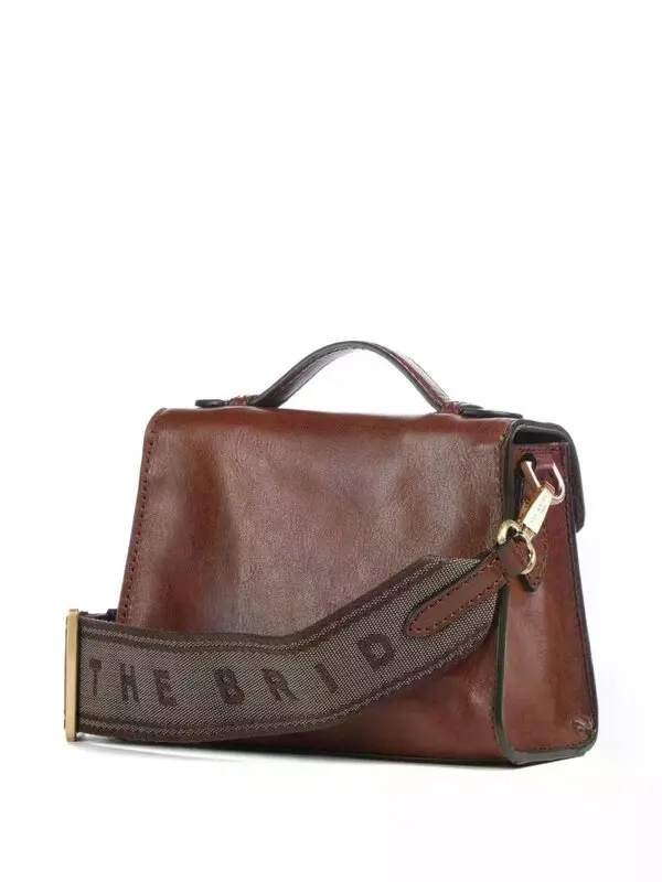 THE BRIDGE Flap-front Leather Tote