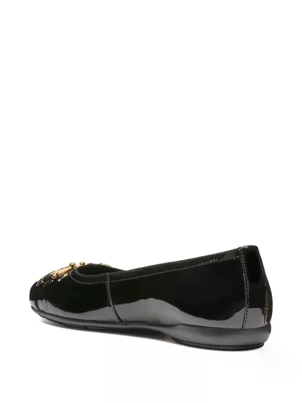 Geox Buckle Detail Ballerina Flats