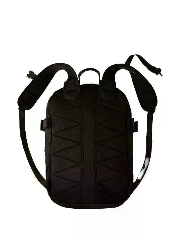 C.P. COMPANY Logo-embroidered Backpack - Black