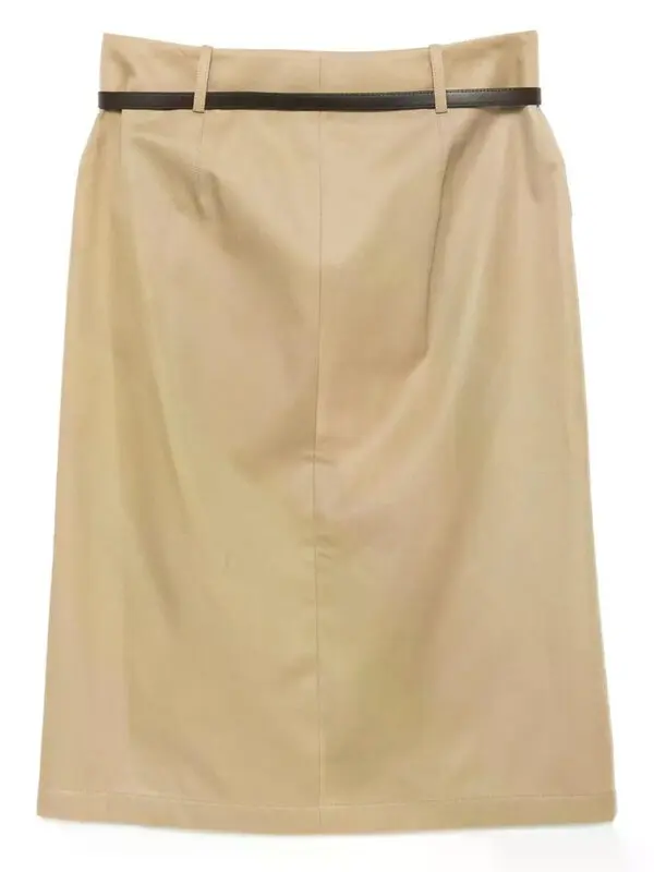 JUUN.J Belted Midi Skirt
