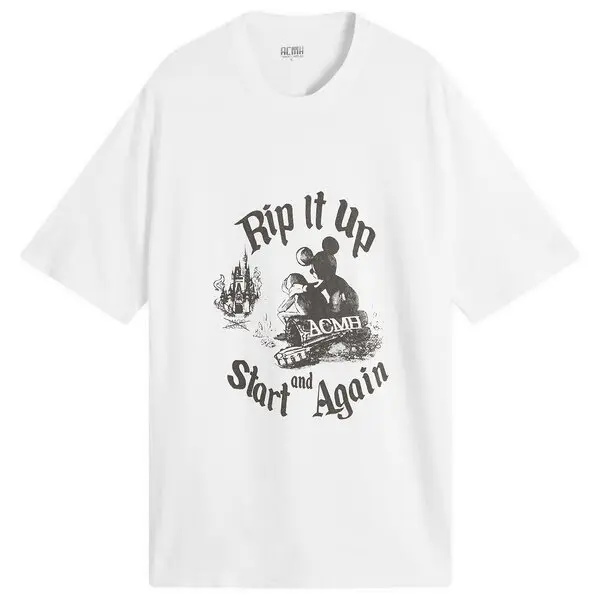 ACMH BY MAGIC CASTLES Rip It Up T-shirt - Off White