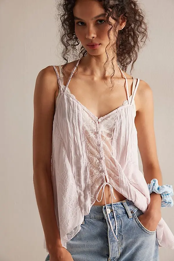 Free People Room For Two Tunic - Calcite