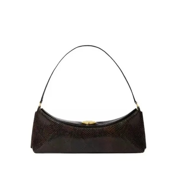 Jacquemus Le Chouchou Clutch - Dark Brown