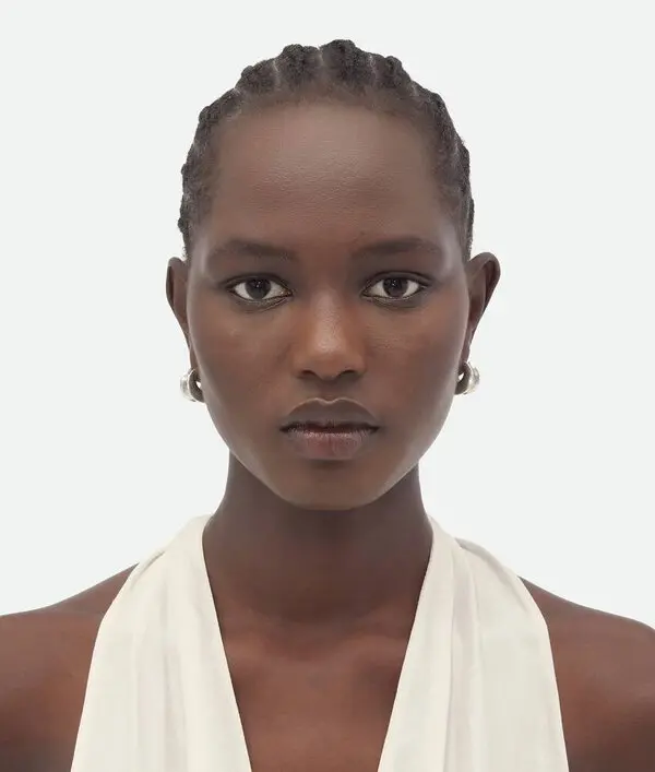 Bottega Veneta Small H Beam Earrings