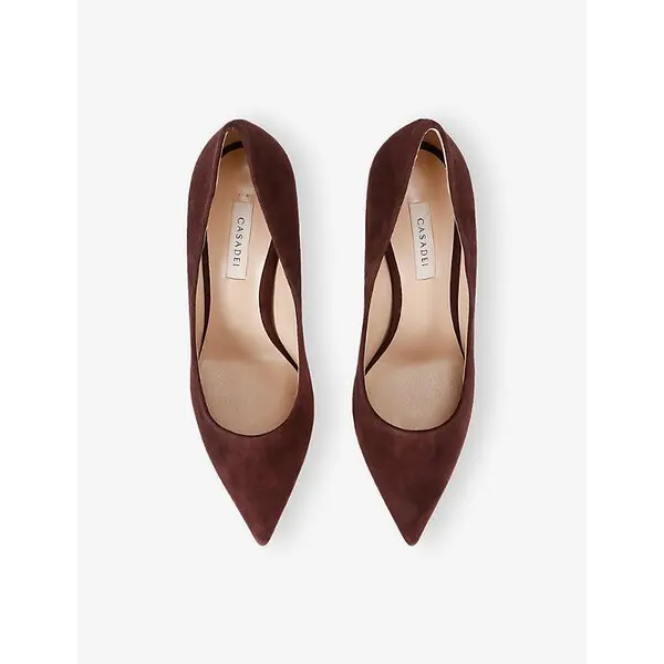 Casadei Blade 80 Suede Courts