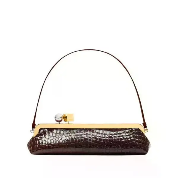 Jacquemus The Salon Clutch - Brown