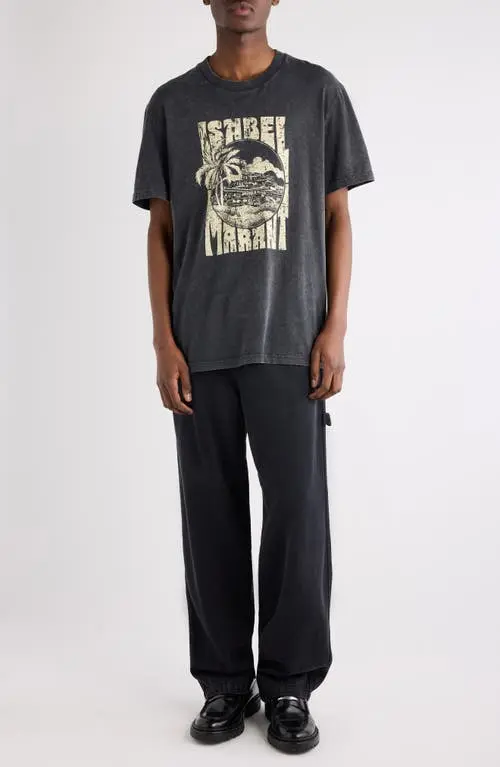 Isabel Marant Lyocell & Cotton Twill Carpenter Pants