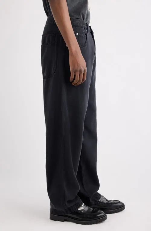 Isabel Marant Lyocell & Cotton Twill Carpenter Pants