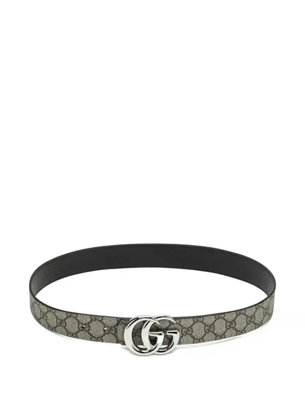 Gucci Gg Supreme Leather Reversible Belt