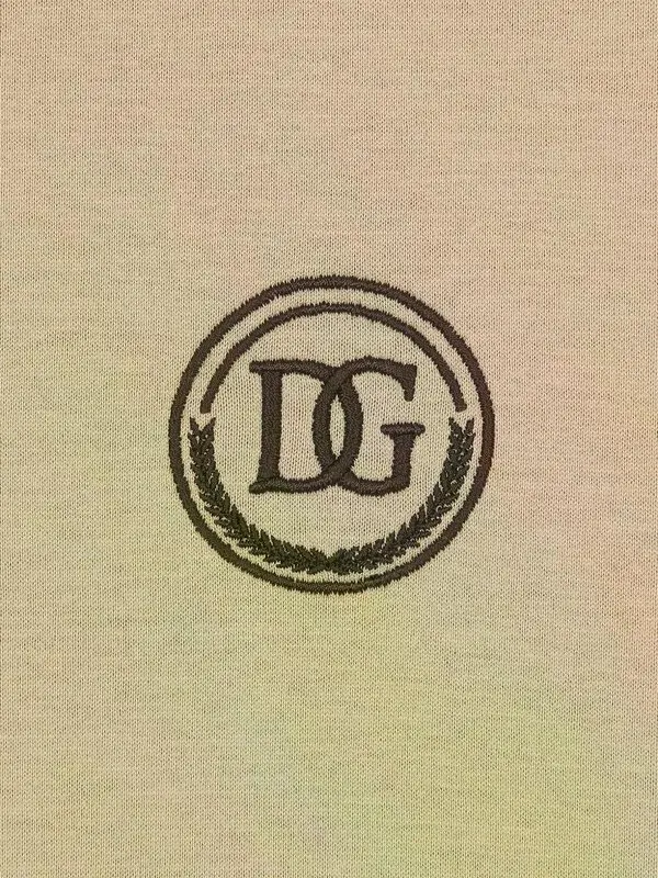 Dolce & Gabbana Crew-neck Embroidered-logo T-shirt