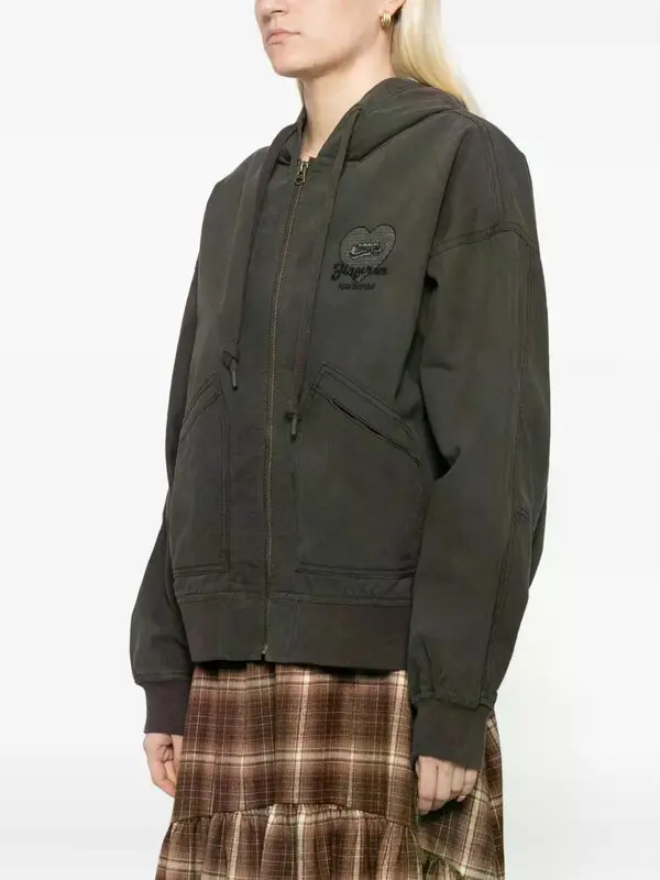 FINGERCROXX Cotton Bomber Jacket