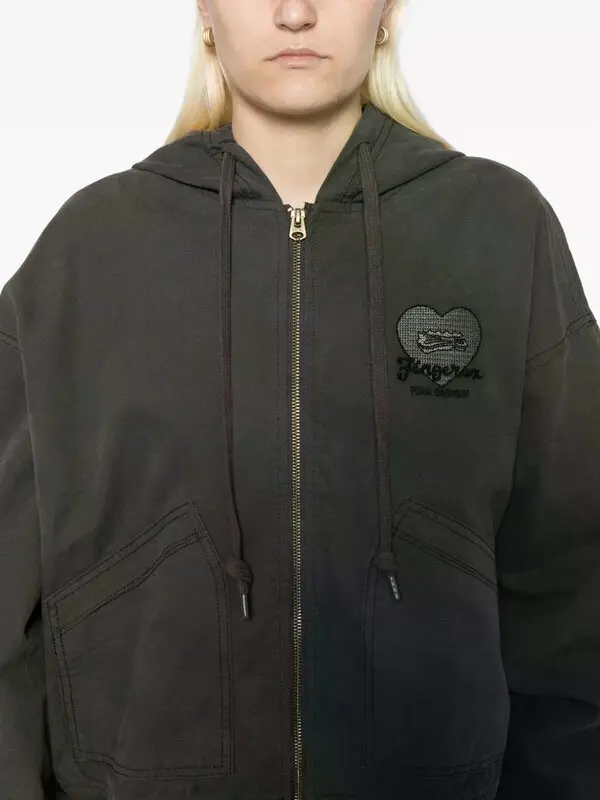 FINGERCROXX Cotton Bomber Jacket