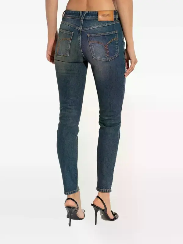Versace Medusa-plaque Jeans
