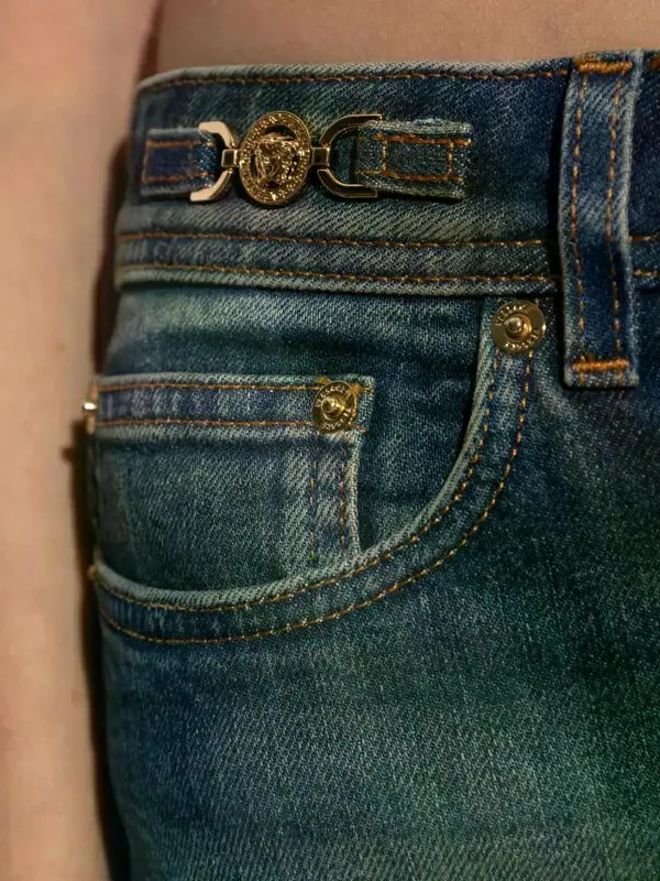 Versace Medusa-plaque Jeans