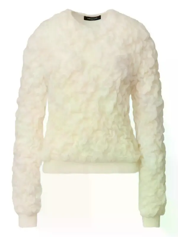 Fabiana Filippi Textured Round-neck Sweater