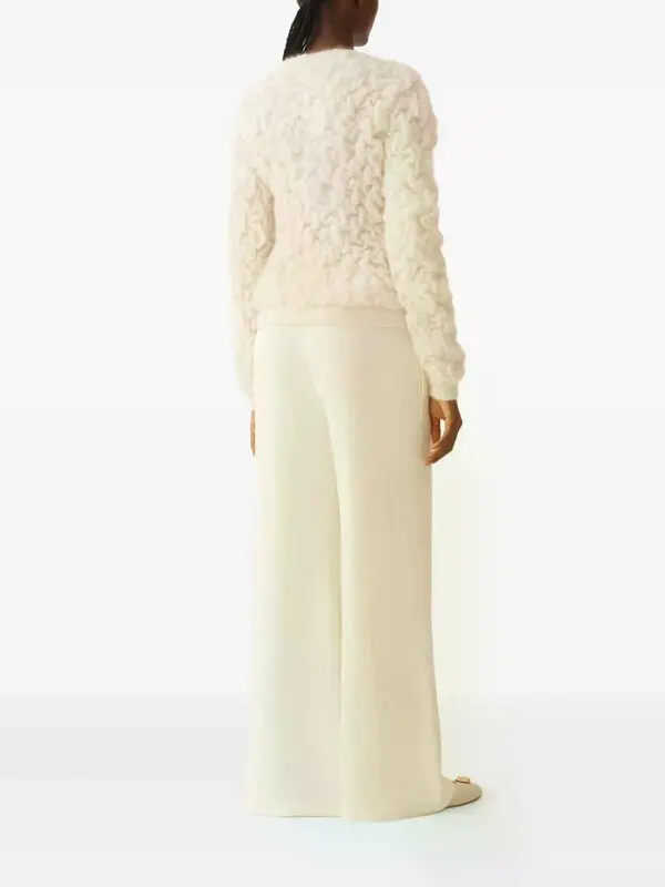 Fabiana Filippi Textured Round-neck Sweater