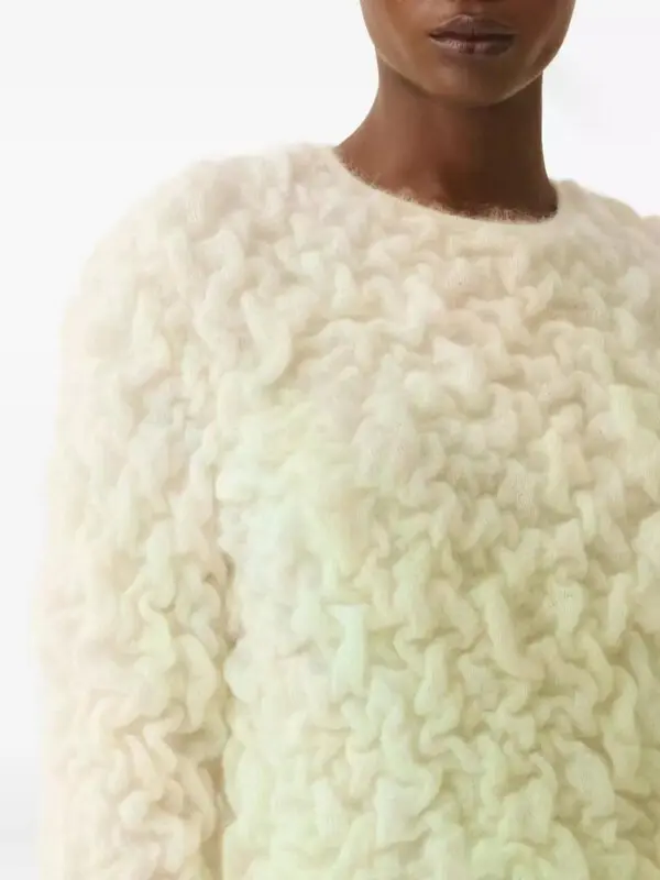 Fabiana Filippi Textured Round-neck Sweater