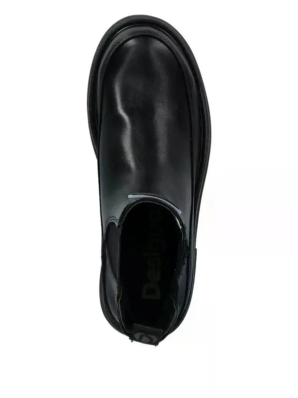Desigual Platform Chelsea Boots - Black